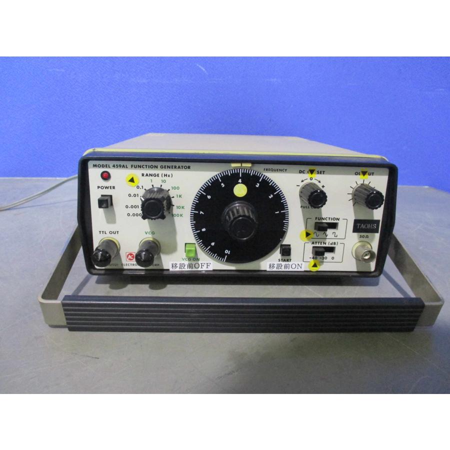 中古 KIKUSUI MODEL 459AL FUNCTION GENERATOR(JBER60105C041 ...
