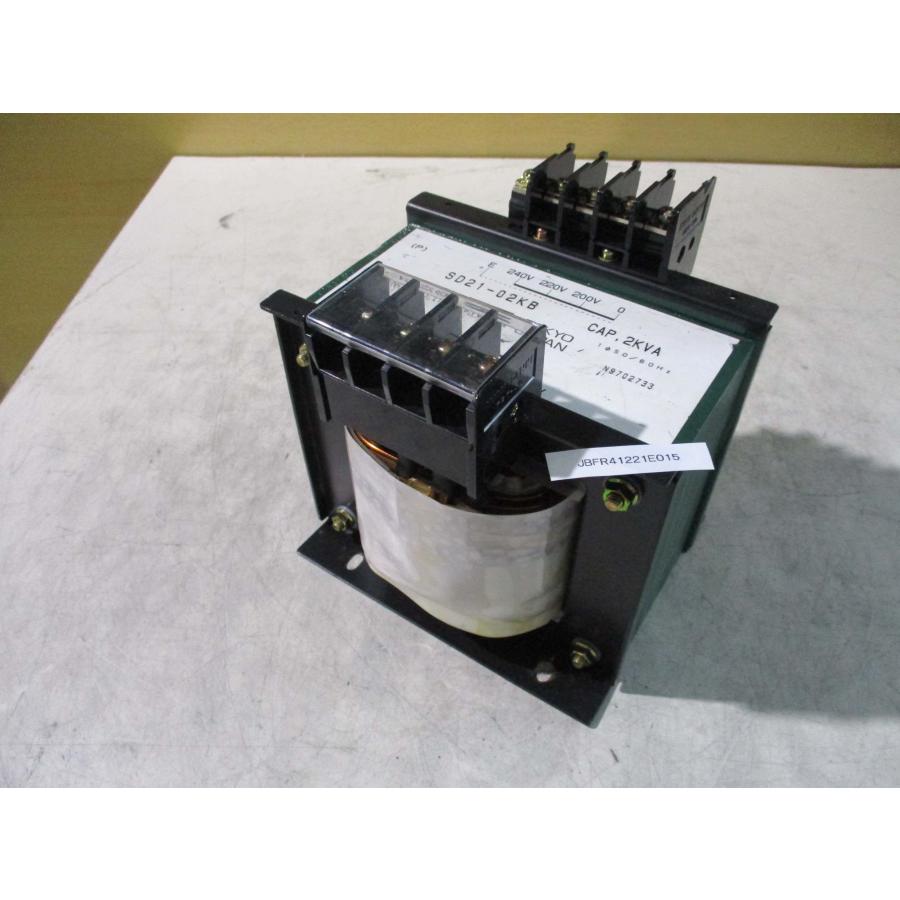 中古 TOYOZUMI isolation transformer SD21-02KB 200V対100Vの絶縁トランス 2KVA(JBFR41221E015) : growdetrading ...