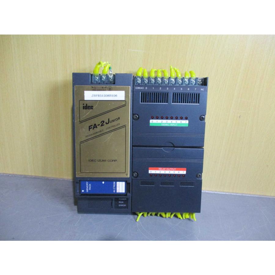 中古 Idec FA-2J PFJ-N083U PF2J-CPU1 Programmable Controller ...