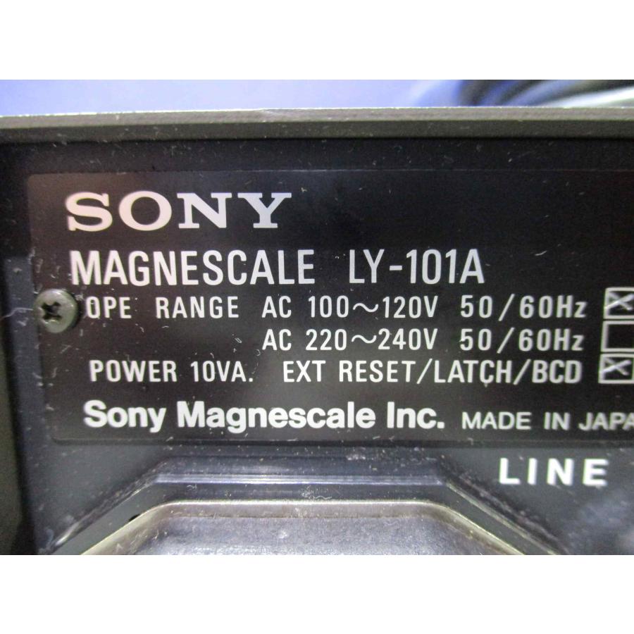 中古 SONY MAGNESCALE LY101A マグネスケール ＜通電OK> (JBGR51124D010 ...