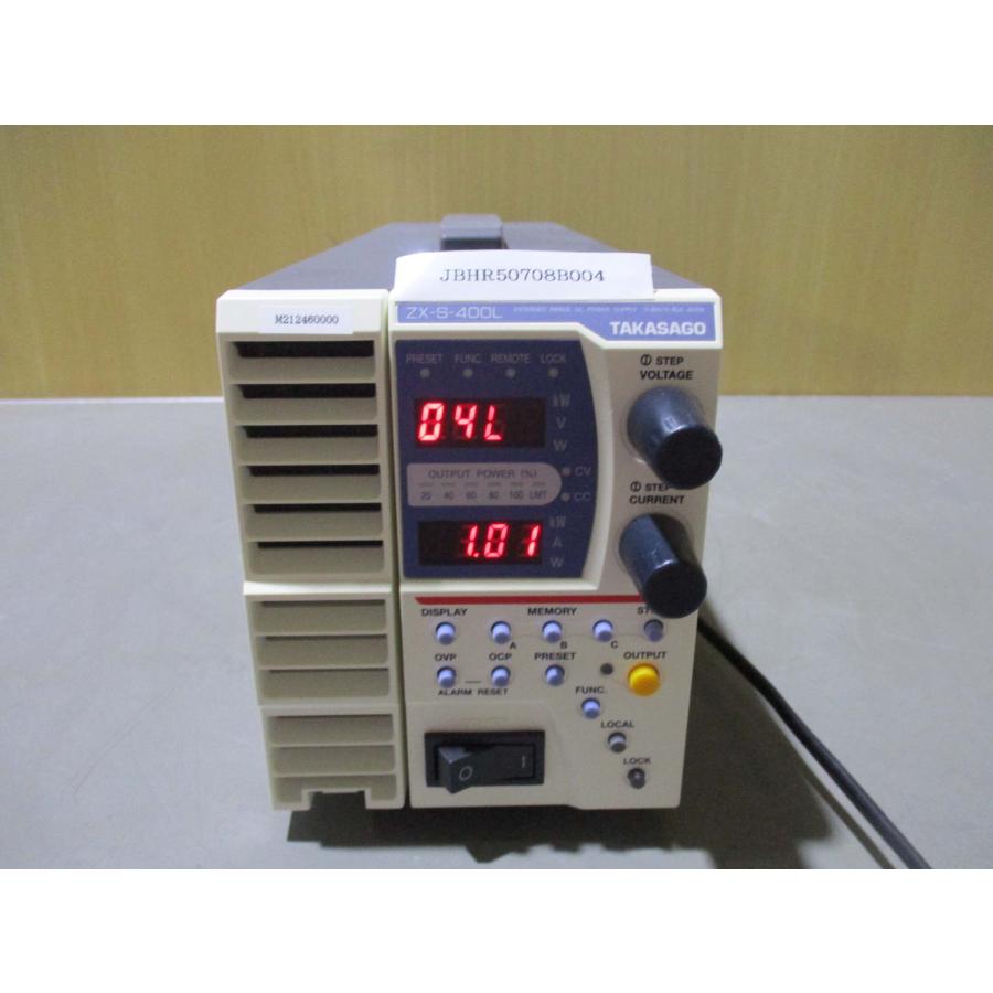 中古 TAKASAGO ズーム直流電源 ZX-S-400L 通電OK(JBHR50708B004) : growdetrading Yahoo!ショップ - 通販 - Yahoo!ショッピング