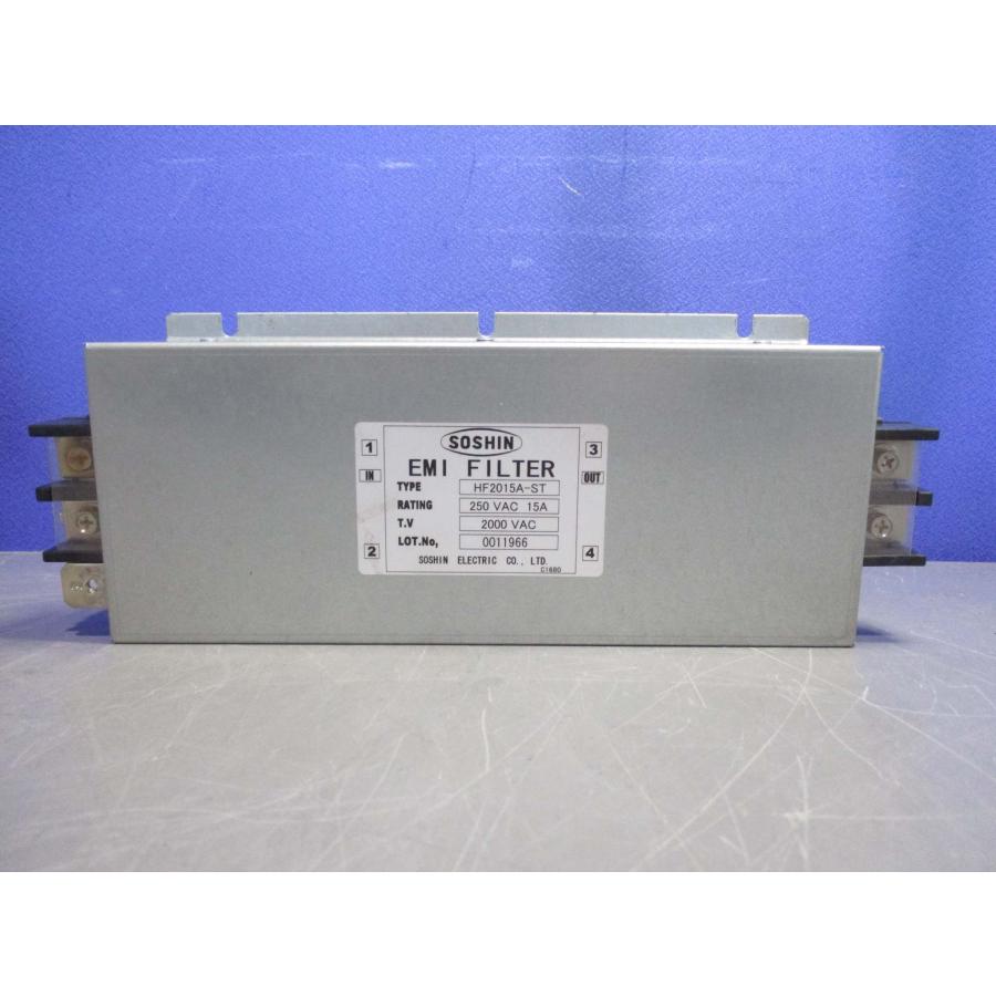中古 SOSHIN EMI FILTER HF2015A-ST EMIフィルター(JBHR50725D007) : growdetrading Yahoo!ショップ - 通販 - Yahoo ...