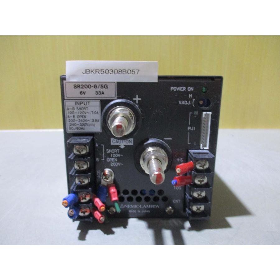 中古 NEMIC LAMBDA SR200-6/5G スイッチング 電源 6V 33A(JBKR50308B057) : jbkr50308b057 : growdetrading Yahoo ...