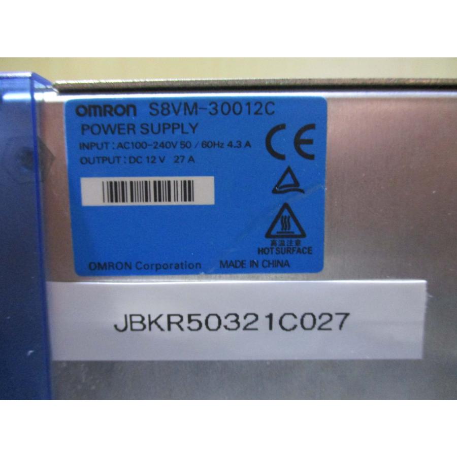 中古 OMRON POWER SUPPLY S8VM-30012C スイッチング電源 DC12V 27A(JBKR50321C027 ...