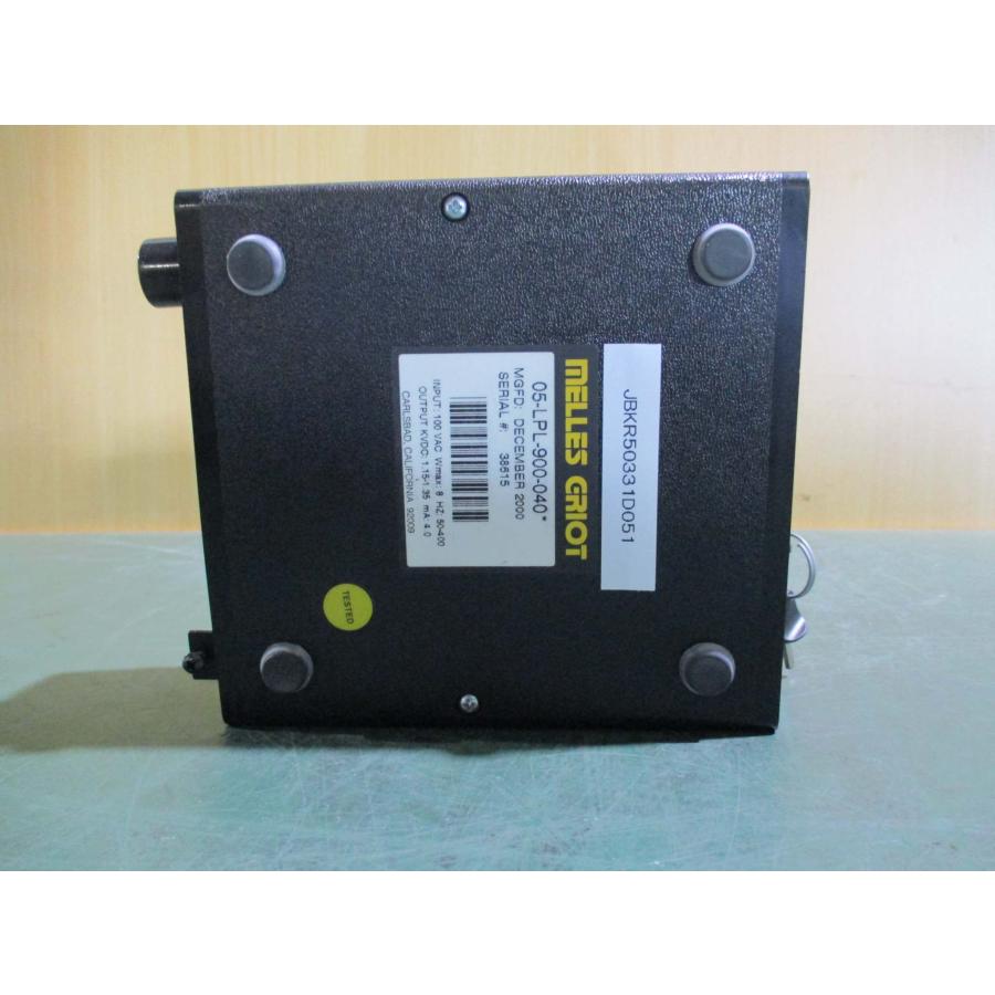 中古 MELLES Griot 05-lpl-900-040 Laser Power Supply 通電OK(JBKR50331D051) : growdetrading Yahoo!ショップ ...