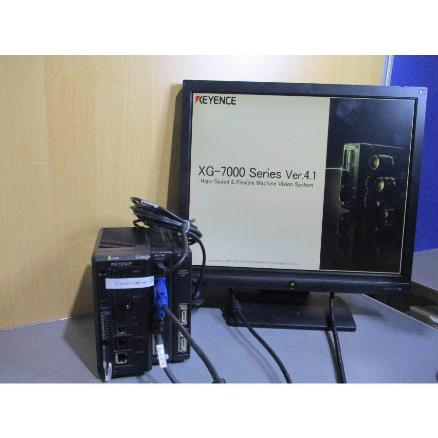 中古 keyence XG-7700/XG-E700 /CV-200M 画像システムコントローラ (JBKR60418E099 ...
