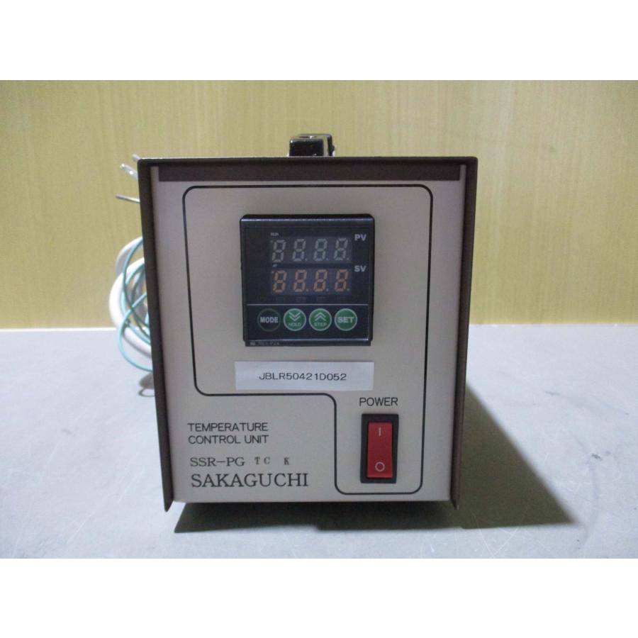 中古 SAKAGUCHI TEMPERATURE CONTROL UNIT SSR-PG 100 200V(JBLR50421D052) : jblr50421d052 ...