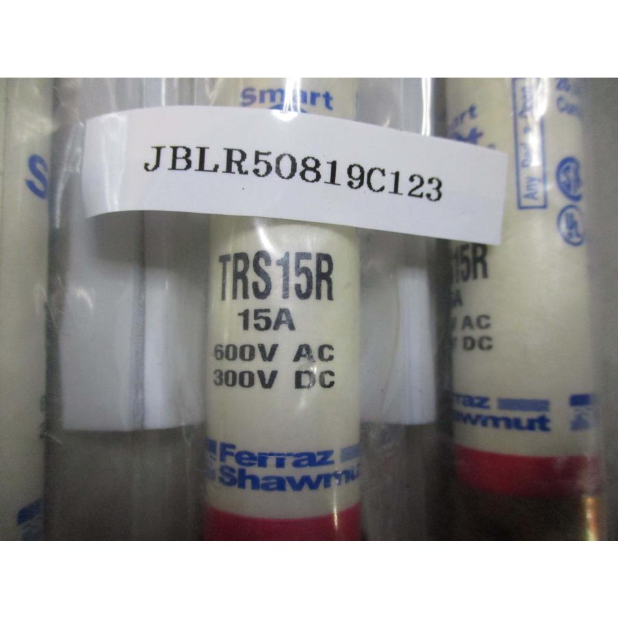 新古 Ferraz Shawmut Gould TRS15R 15 Amp Fuse Tri-Onic 600V AC 300V DC 3個 ...