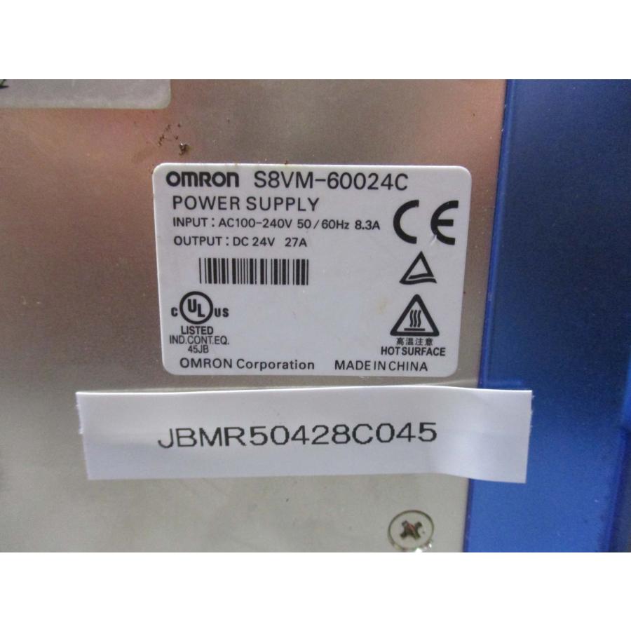 中古 OMRON S8VM-60024C スイッチング・パワーサプライ(JBMR50428C045) : jbmr50428c045 ...