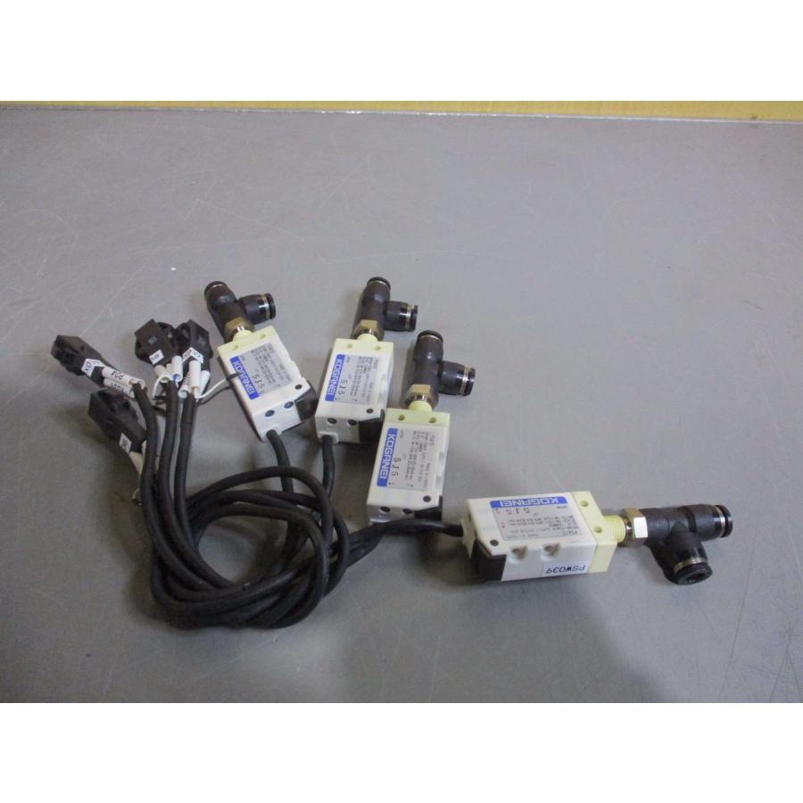 中古 KOGANEI PS4シリーズ PS410 POWER SUPPLY 電子式圧力スイッチ 4個(JBMR60423E104 ...