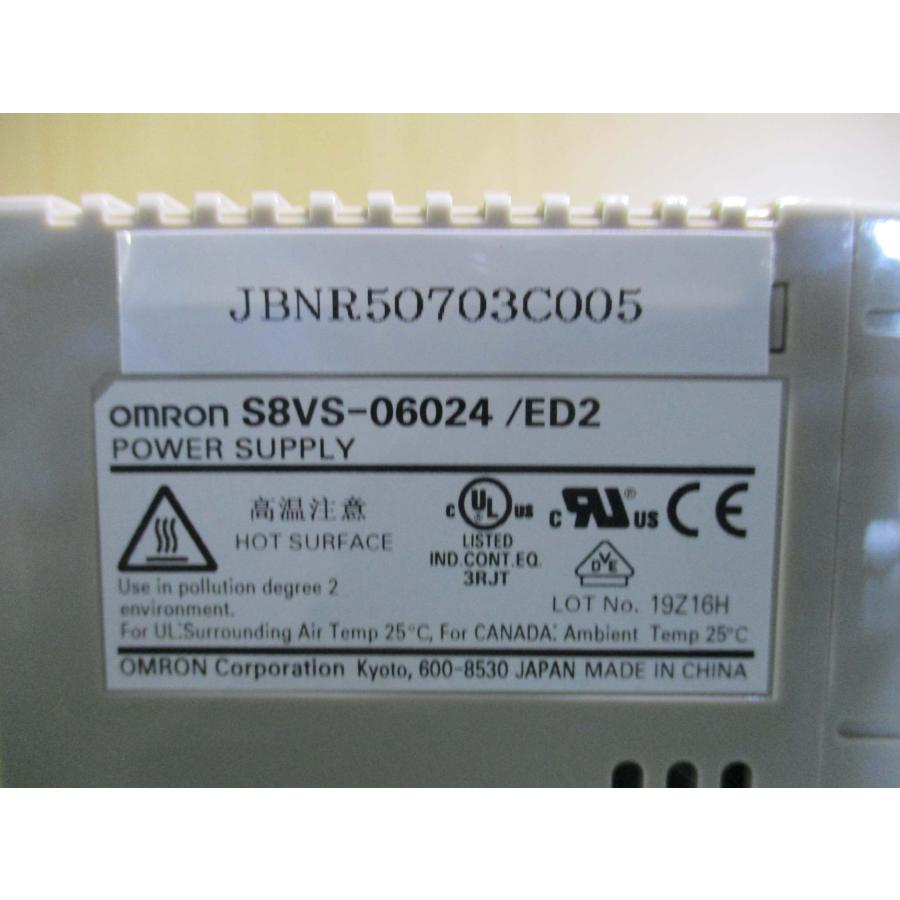 中古 OMRON S8VS-06024 / ED2 スイッチング・パワーサプライ DC24V 2.5A(JBNR50703C005) : growdetrading Yahoo!ショップ ...