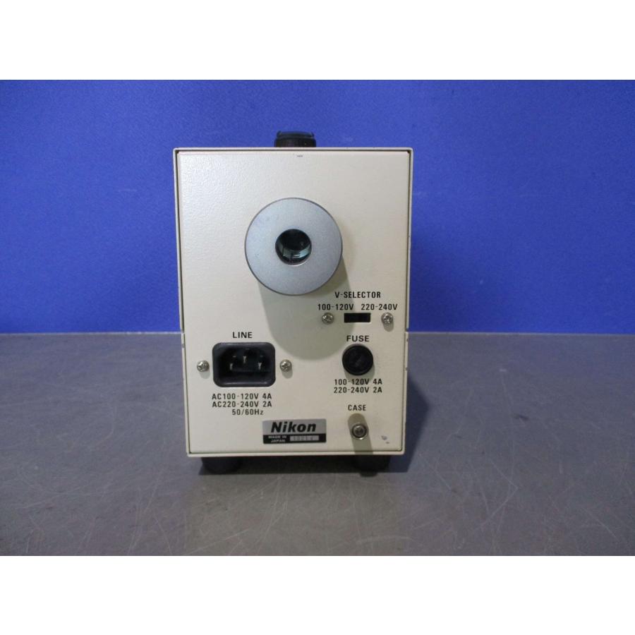 中古 NIKON FIBER OPTIC LIGHT SOURCE FLS-100 ＜通電OK> (JBPR51208B031 ...