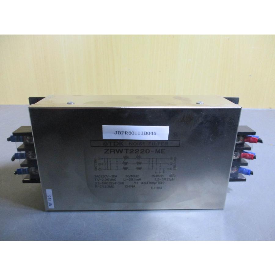 中古 TDK NOISE FILTER ZRWT2220-MEノイズフィルター(JBPR60111B045) : growdetrading Yahoo!ショップ - 通販 - Yahoo ...