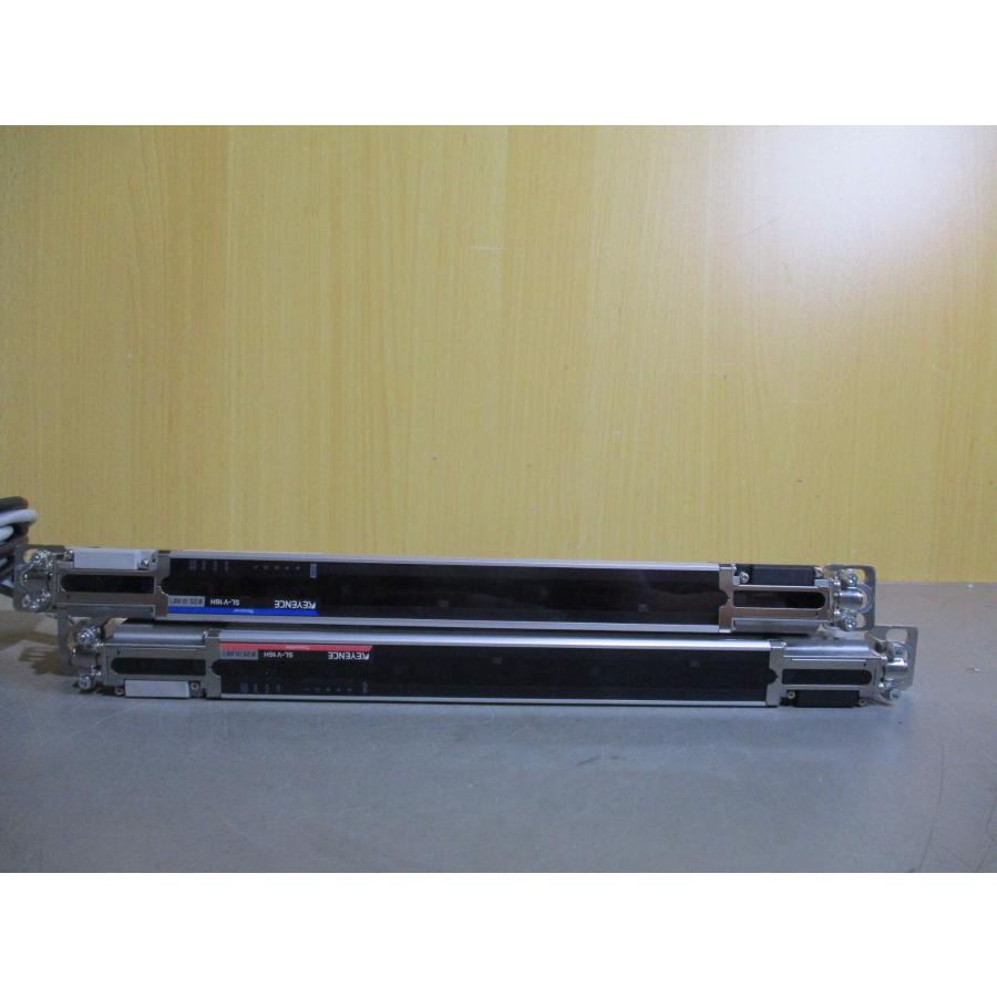 中古 KEYENCE Safety Light Curtain SL-V16H-T/SL-V16H-R セーフティライトカーテン セット ...