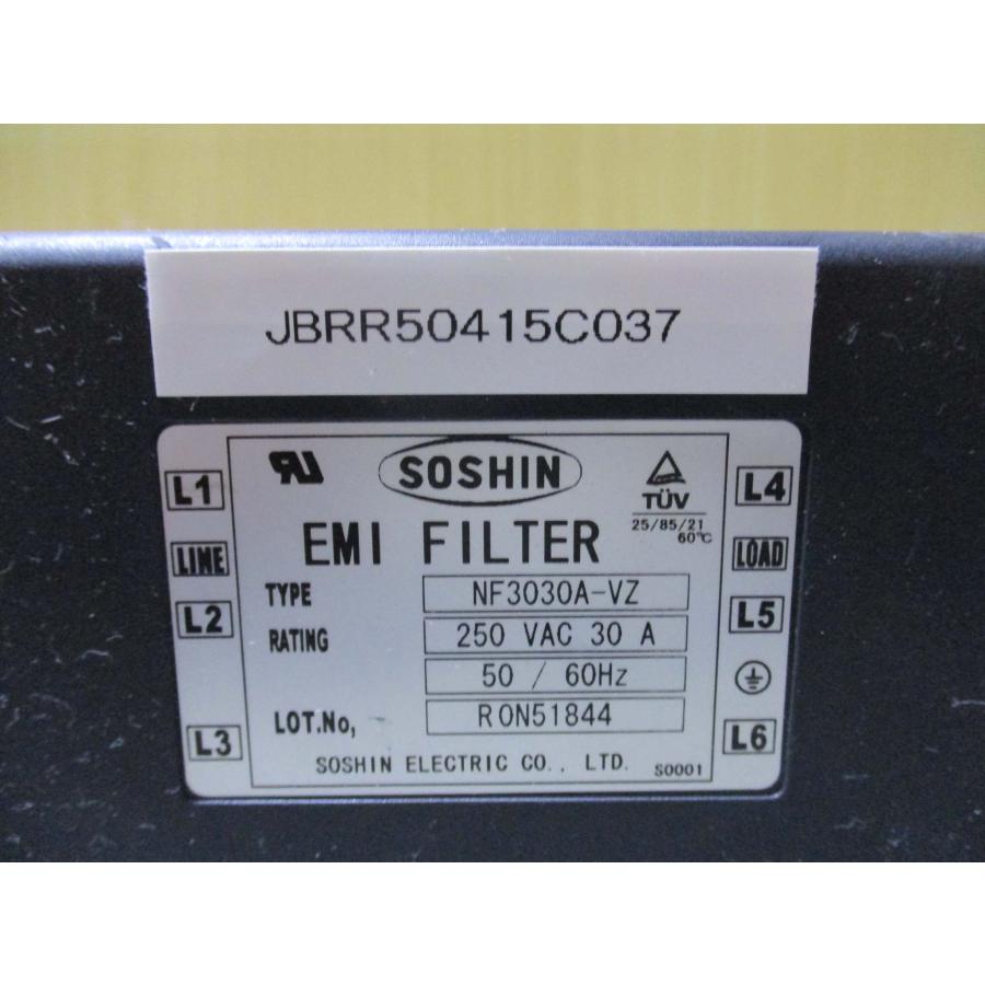 中古 SOSHIN EMI FILTER NF3030A-VZ(JBRR50415C037) : growdetrading Yahoo!ショップ - 通販 - Yahoo!ショッピング