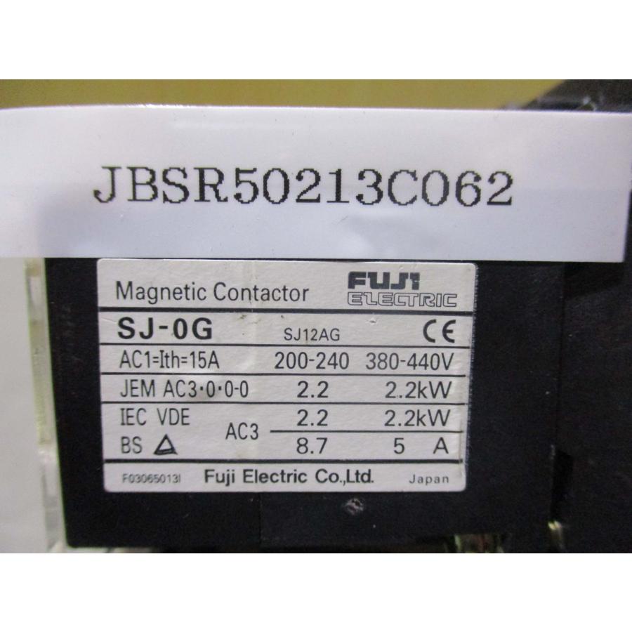 中古 Fuji Electric Magnetic Contactor SJシリーズ SJ-0G SJ12AG 2.2KW 4個(JBSR50213C062) : growdetrading ...