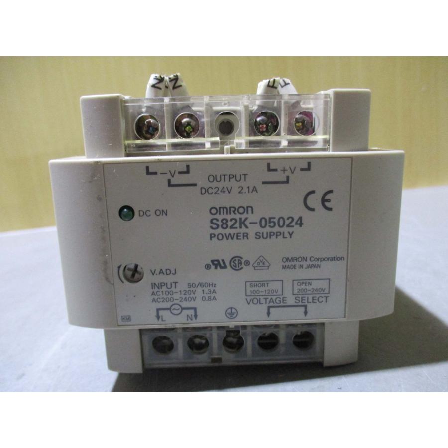 中古 OMRON スイッチングパワーサプライ S82K-05024 DC24V 2.1A 2個(JBSR50213D015) : growdetrading Yahoo!ショップ - 通販 ...