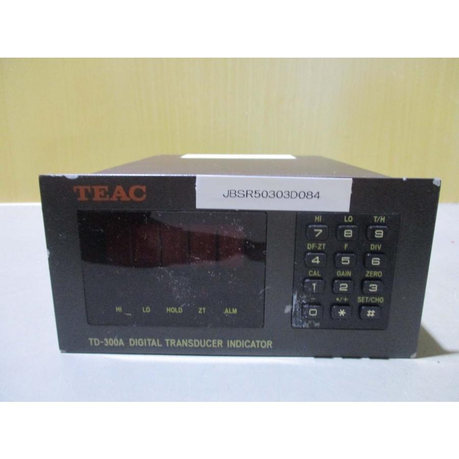 中古 TEAC DIGITAL TRANSDUCER INDICATOR TD-300A(JBSR50303D084) : jbsr50303d084 : growdetrading ...