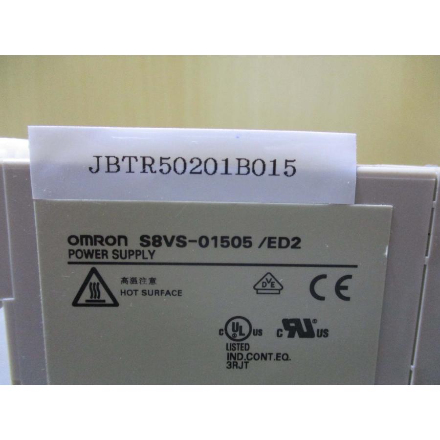 中古 OMRON POWER SUPPLY S8VS-01505/ED2 電源 AC100-240V 0.45A[4個セット ...