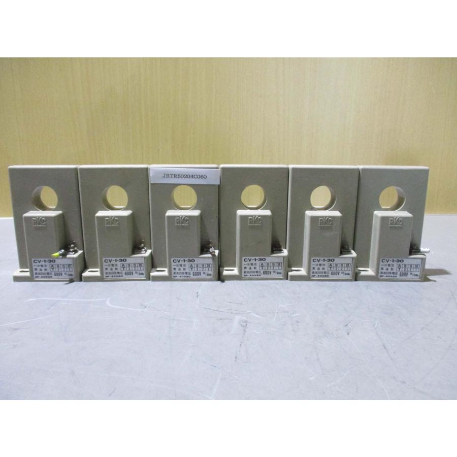 中古 RKC CURRENT TRANSFORMER CV-1-30 変流器[6個セット](JBTR50204C060) : growdetrading Yahoo!ショップ - 通販 ...