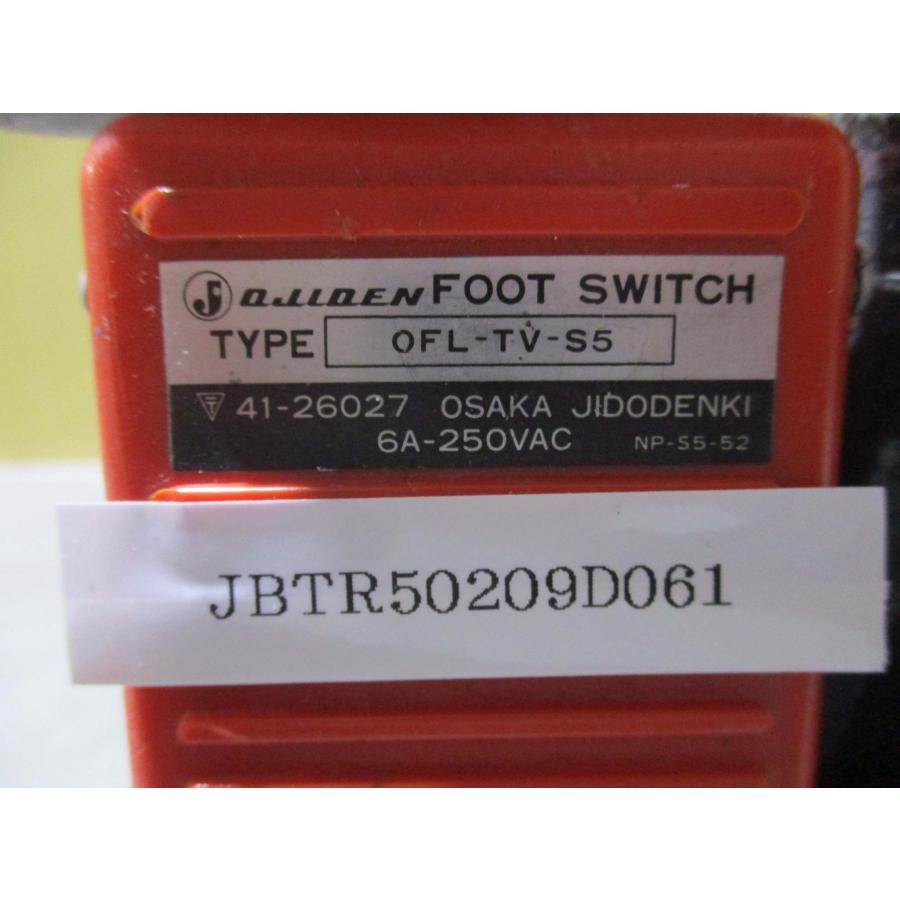 中古 OSAKA FOOT SWITCH OFL-TV-S5フットスイッチ(JBTR50209D061) : growdetrading Yahoo!ショップ - 通販 - Yahoo!ショッピング
