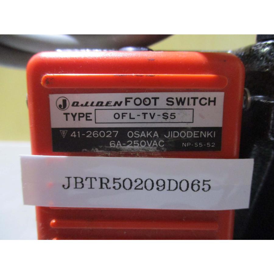 中古 OSAKA FOOT SWITCH OFL-TV-S5フットスイッチ(JBTR50209D065) : growdetrading Yahoo!ショップ - 通販 - Yahoo!ショッピング