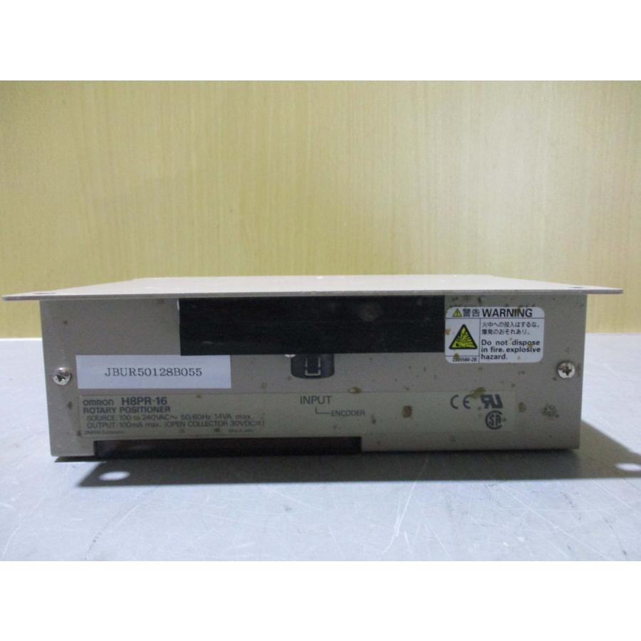 中古 OMRON ROTARY POSITIONER H8PR-16 回転ポジショナー(JBUR50128B055 ...