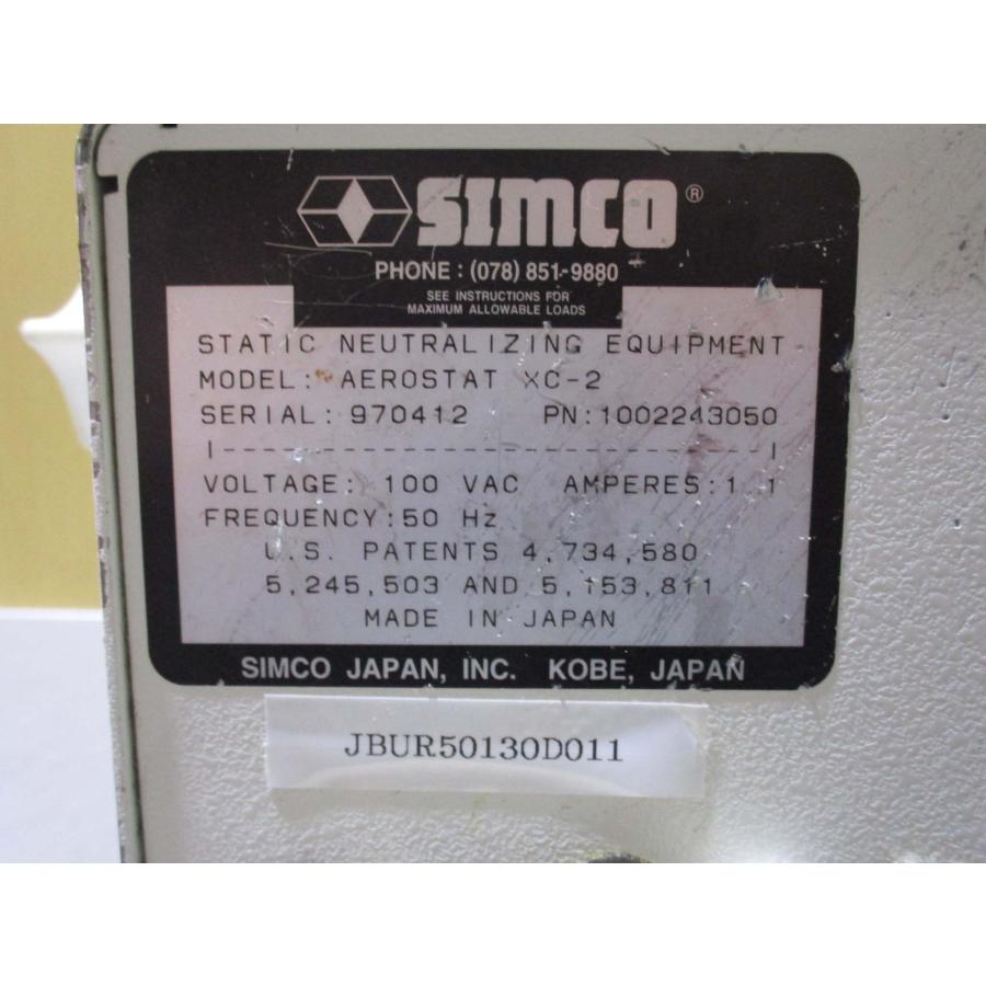 中古 SIMCO STATIC NEUTRALIZING EQUIPMENT AEROSTAT XC-2 静電気除去装置 ...