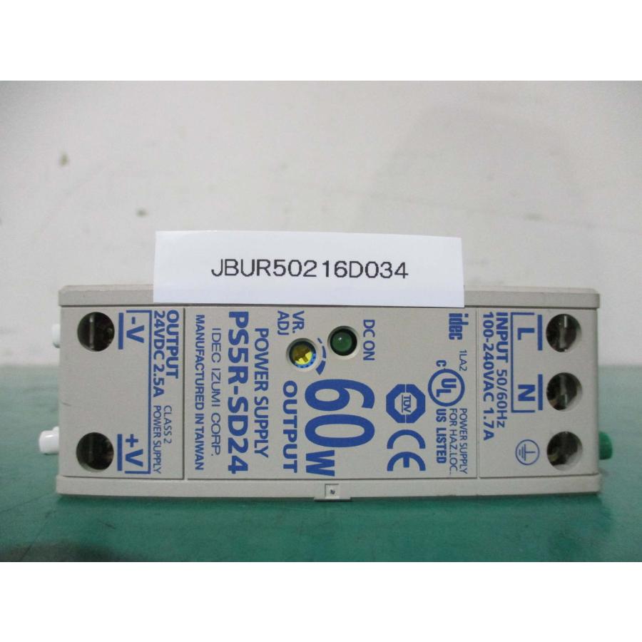 中古 IDEC POWER SUPPLY PS5R-SD24 電源 100-240VAC 1.7A 60W(JBUR50216D034) : growdetrading Yahoo!ショップ ...