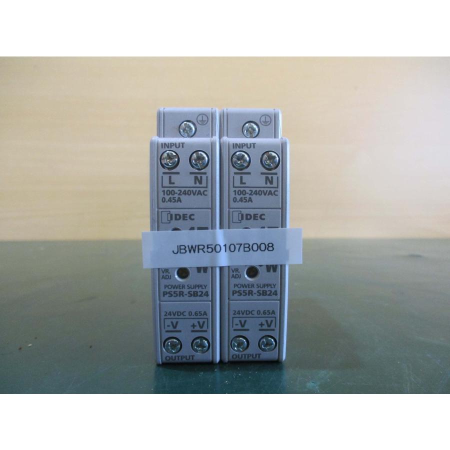 中古IDEC PS5R-SB24 Power Supply 24V 0.65A *2(JBWR50107B008) : growdetrading Yahoo!ショップ - 通販 ...