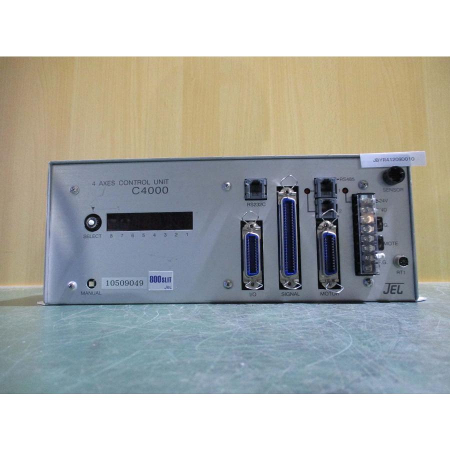 中古 JEL 4 AXES CONTROL UNIT C4000(JBYR41209D010) : jbyr41209d010 ...