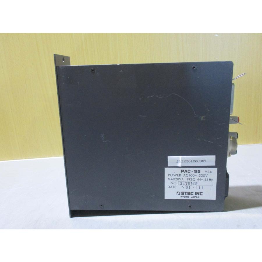中古STEC INC PAC-S5 POWER AC100-230V MAX20VA FREQ 44-66HZ マスフロー用アクセサリ 通電 ...