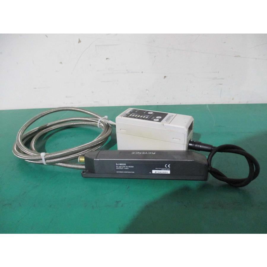 中古 KEYENCE キーエンス イオナイザー SJ-M200 SJ-M020 高性能マイクロ除電器 イオンブロー 静電気除去装置 ...