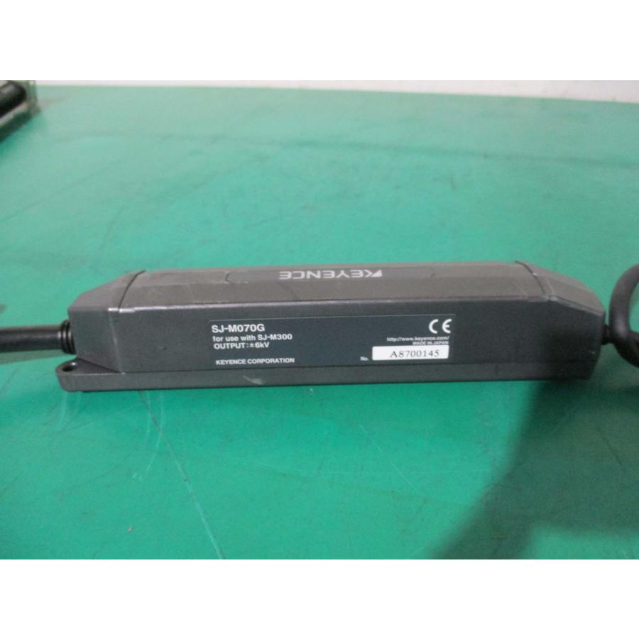中古 KEYENCE イオナイザー SJ-M300/SJ-M070 高性能マイクロ除電器 (JBZR50215E123 ...