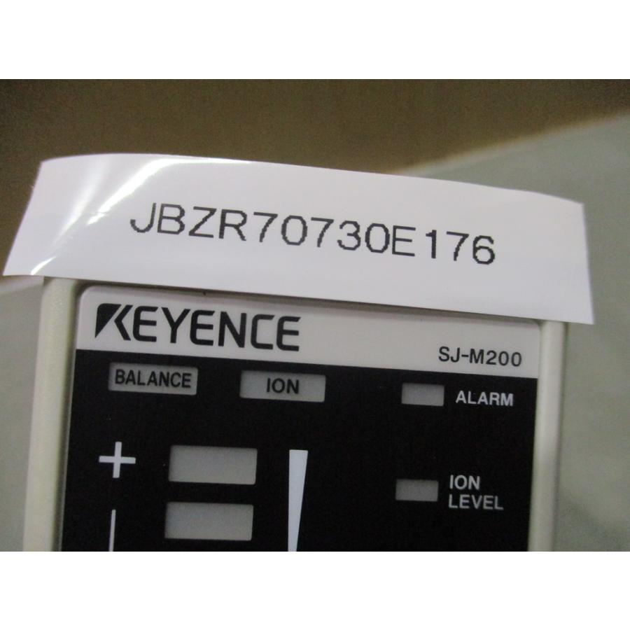 中古 KEYENCE キーエンス イオナイザー SJ-M200/SJ-M020 高性能マイクロ除電器 イオンブロー 静電気除去装置 ...