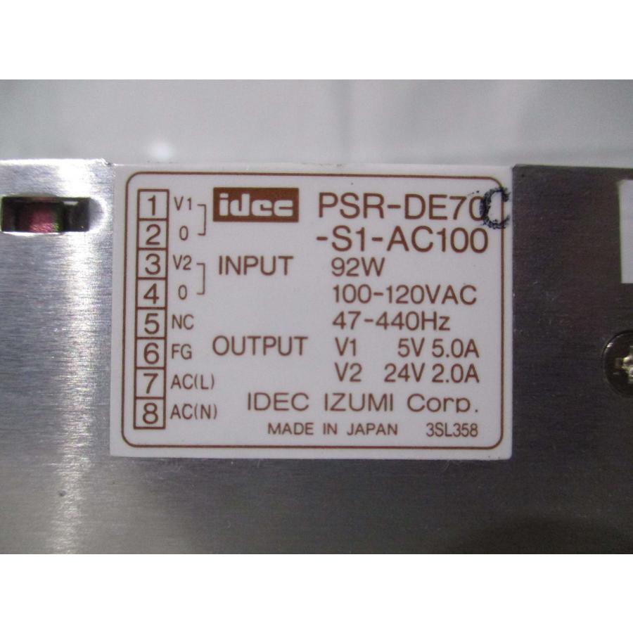 中古 IDEC PSR-DE70-S1-AC100 パワーサプライ 92W(JCDR41018C109) : growdetrading ...