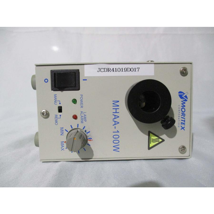 中古 MORITEX MHAA-100W ハロゲン光源(JCDR41019D017) : growdetrading Yahoo!ショップ - 通販 - Yahoo!ショッピング