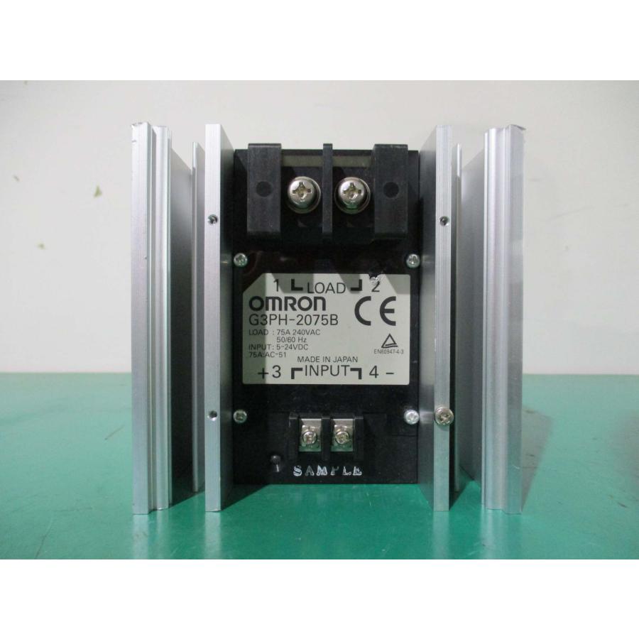 中古 OMRON ハイパワー・ソリッドステート・リレー G3PH-2075B DC5-24(JCER41125D048 ...