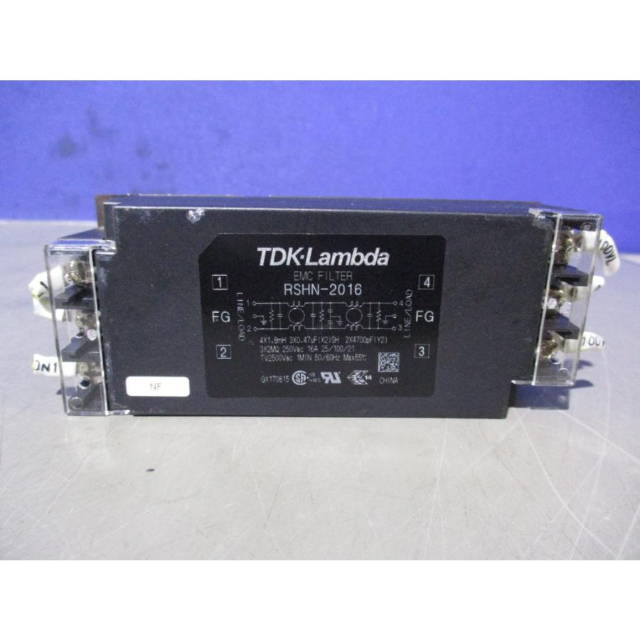 中古 TDK LAMBDA RSHN-2016 10A ノイズフィルター 2個セット (JCER70819E059) : growdetrading Yahoo!ショップ - 通販 ...