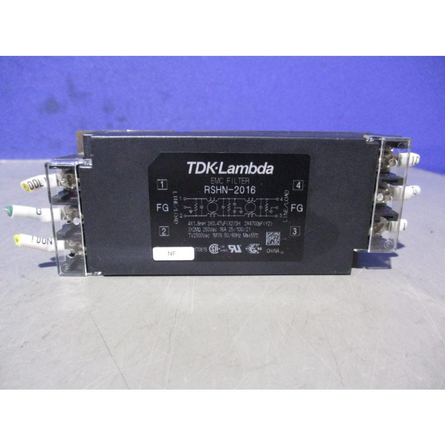 中古 TDK LAMBDA RSHN-2016 10A ノイズフィルター 2個セット (JCER70819E066) : growdetrading Yahoo!ショップ - 通販 ...