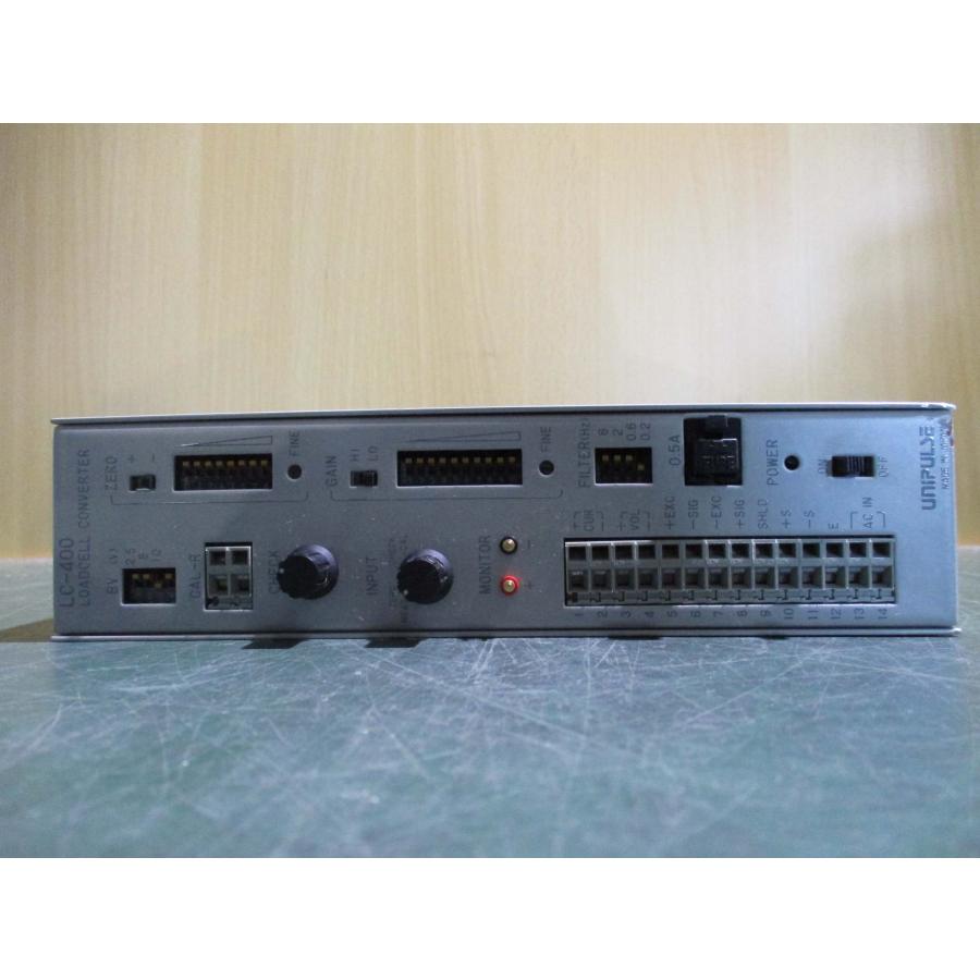 中古 UNIPULSE LC-400 LOADCELL CONVERTER(JCFR41116D038) : growdetrading ...