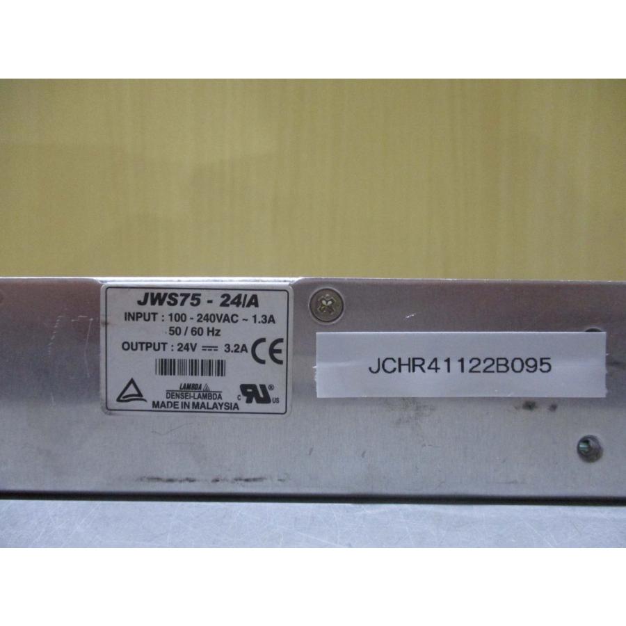 中古 DENSEI LAMBDA JWS75-24/A スイッチング電源 AC 100-240VAC〜0.9A DC 24V 2.2A(JCHR41122B095 ...