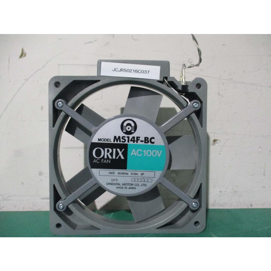 中古 ORIENTAL MOTOR ORIX AC FAN MS14F-BC ファン AC100V 0.15A(JCJR50216C037 ...