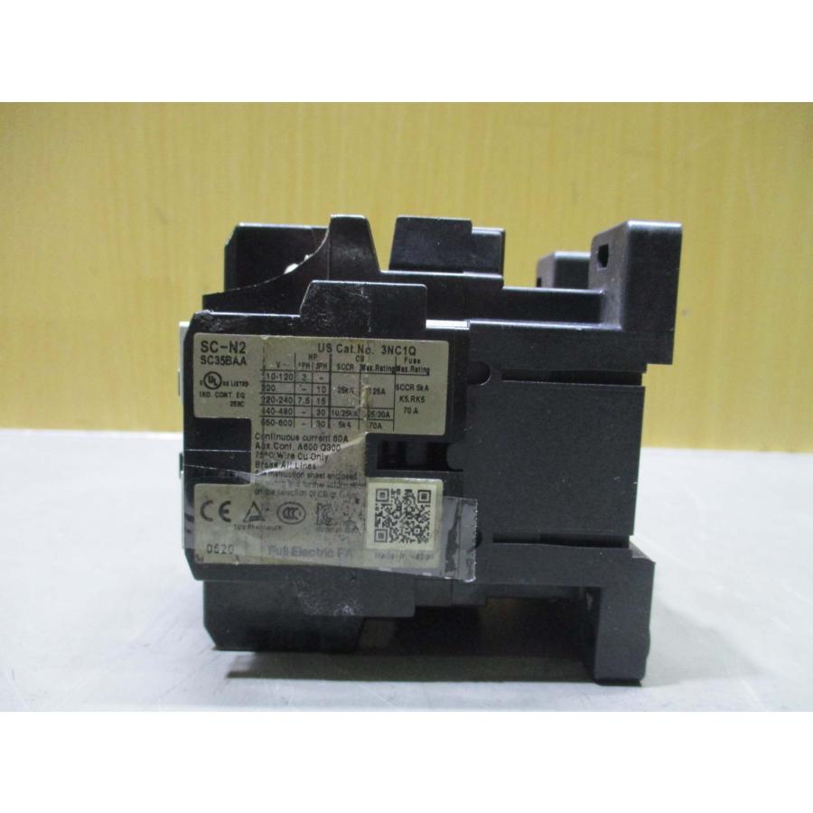 中古 FUJI SC-N2 SC35BAA 標準型電磁接触器 マグネットスイッチ AC200-220V (JCJR61119E030 ...