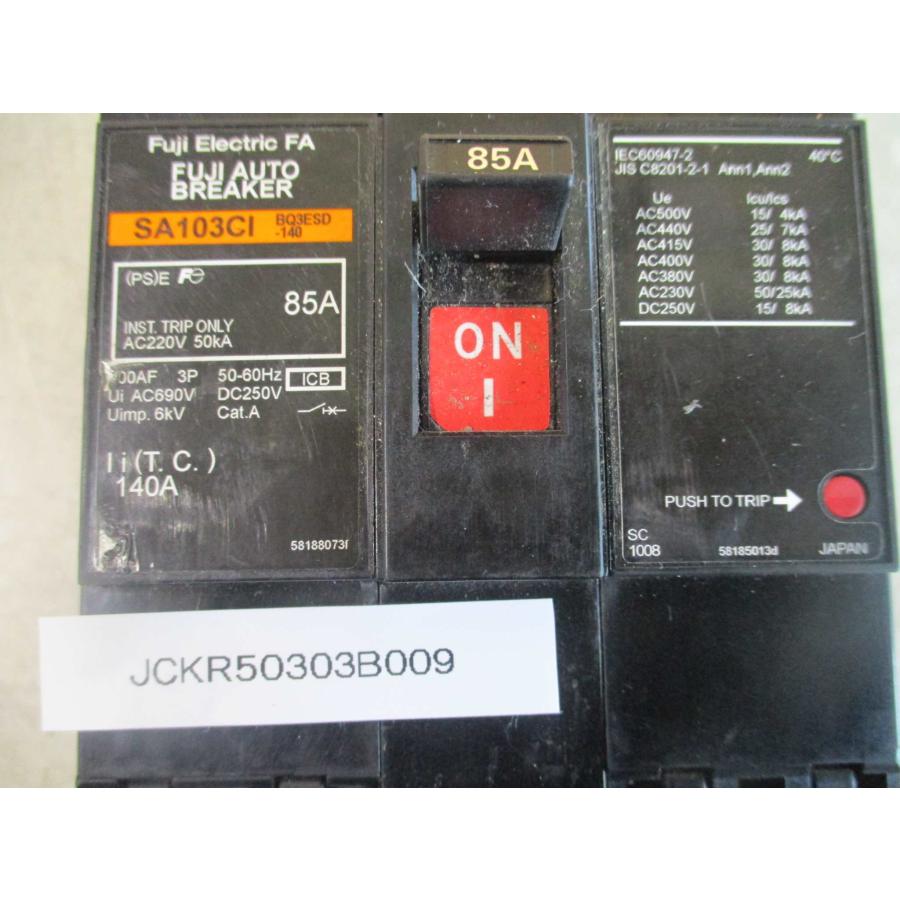中古 FUJI AUTO BREAKER SA103CI 85A(JCKR50303B009) : growdetrading Yahoo!ショップ - 通販 - Yahoo!ショッピング