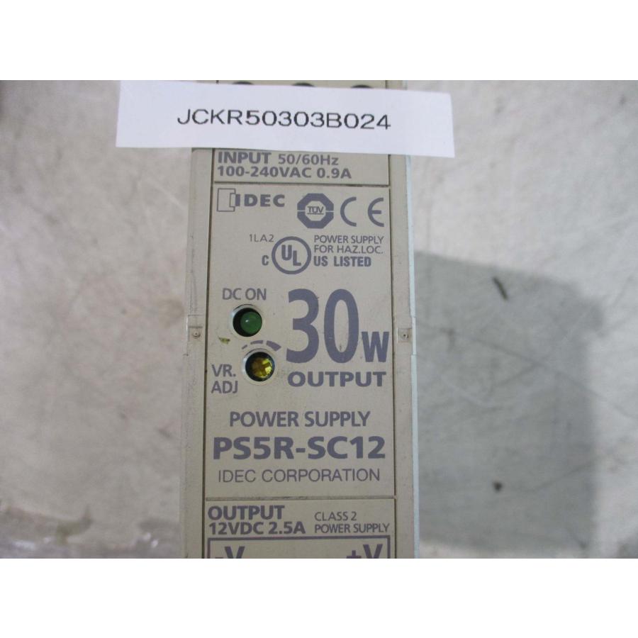 中古 IDEC POWER SUPPLY PS5R-SC12 電源 30W 2個(JCKR50303B024) : growdetrading ...