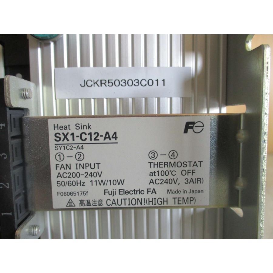中古 FUJI SOLID STATE CONTACTOR SS1202-3Z-D3/HEAT SINK SX1-C12-A4(JCKR50303C011) : growdetrading ...