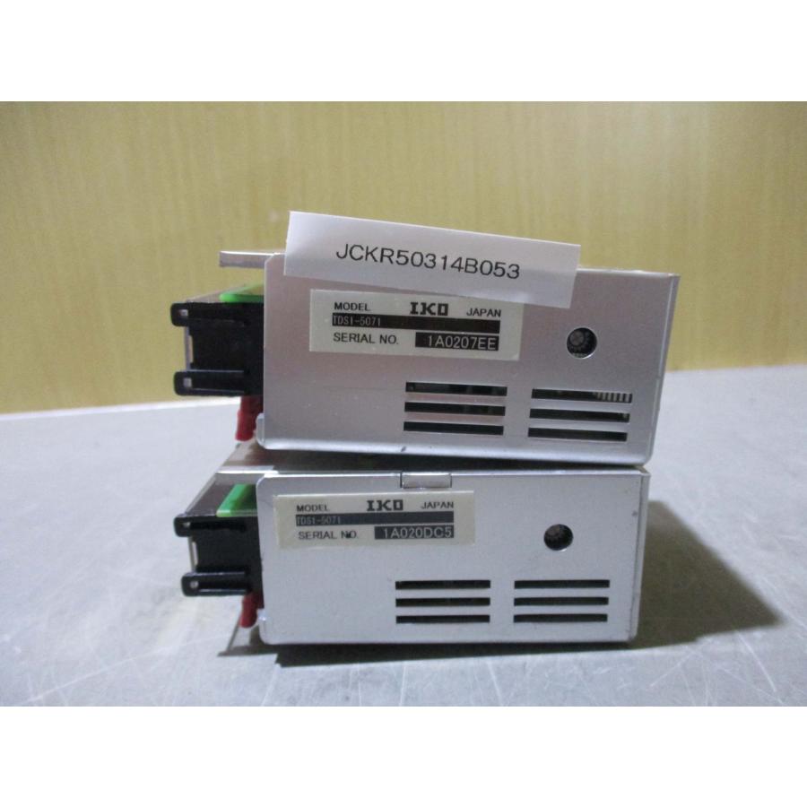 中古 IKO TDS1-5071サーボドライバー 2セット(JCKR50314B053) : growdetrading Yahoo!ショップ - 通販 - Yahoo!ショッピング