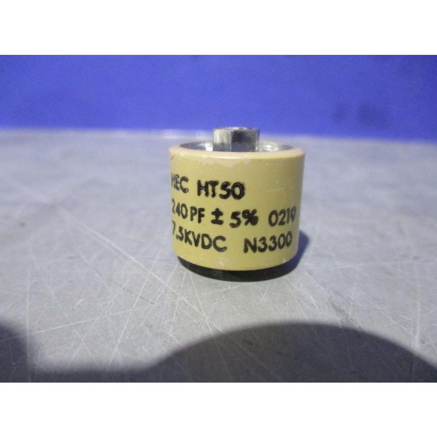 中古 HEC HT50 240PF±5% 7.5KVDC N3300 4個 (JCKR60401D039) : growdetrading ...