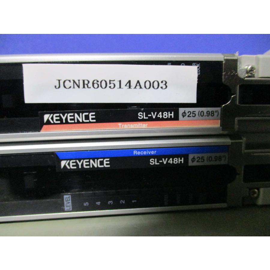 中古 KEYENCE POWER SUPPLY SL-V48H-R/SL-V48H-T SENSOR(JCNR60514A003 ...